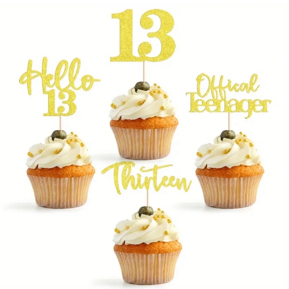 Other | 13th Birthday Cupcake Toppers 24 Count | Poshmark